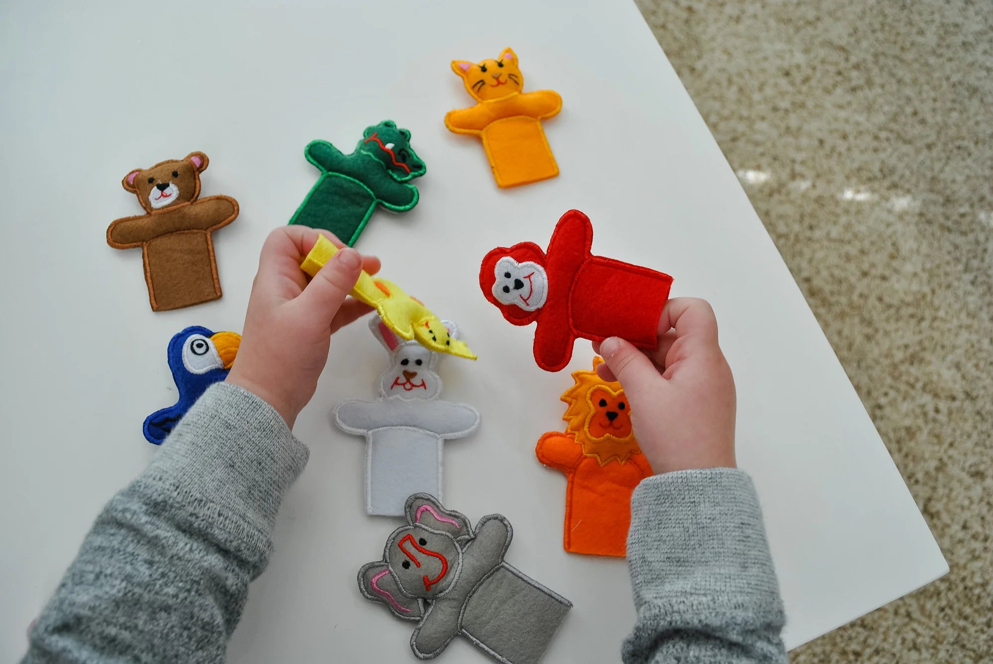 Encourage Creativity and Imagination With Soft Finger Puppets – Pockets ...
