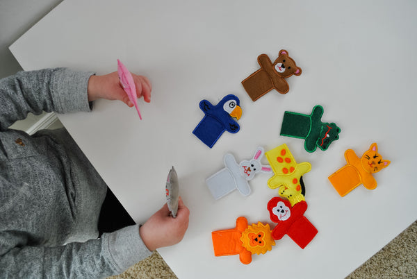 Animal Finger Puppets – Pockets of Learning