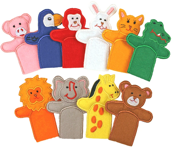 Animal Finger Puppets – Pockets of Learning & My Growing Season